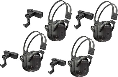 4 Wireless Headphones For Chevy Vehicles IR Rear TV DVD New Headsets w ...