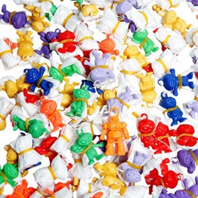 144 Count Alien Paratroopers Toys Parachute Fun Play Space Galaxy ...