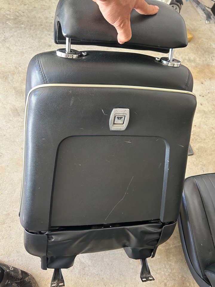 1969-72 GM A-BODY BUCKET SEATS LEFT RIGHT PAIR GOOD CORES CHEVELLE ...