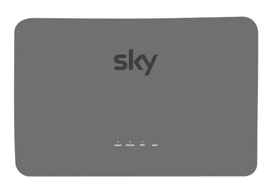 SKY BROADBAND Q ROUTER 4.2 WiFi HUB MODEL SR203 (UNIT ONLY) | eBay UK