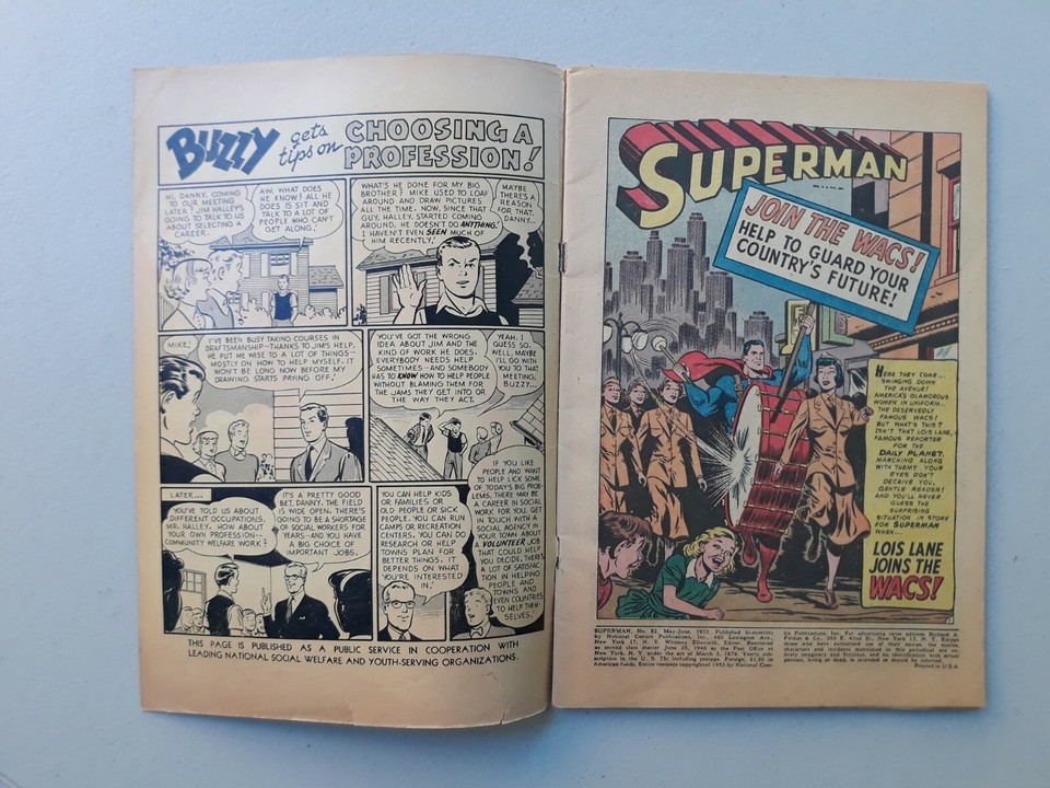 Superman 83 DC Comics 1953 RARE | eBay