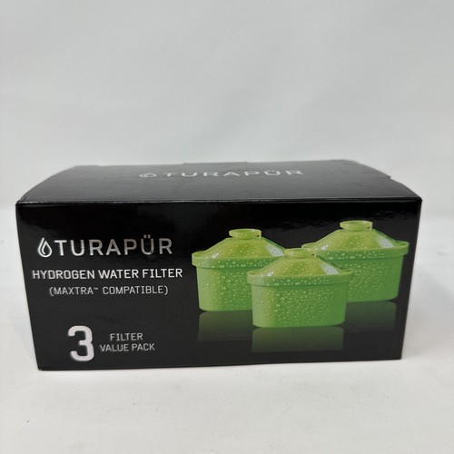 Turapur Hydrogen Water Pitcher Filters Maxtra Compatible 3 Filter Value ...