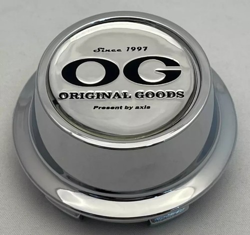 OG - ORIGINAL GOODS by axis Chrome Wheel Rim Center Cap MOON-01 with ...