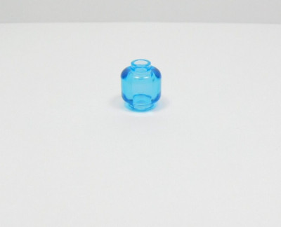LEGO Trans Light Blue Blank Plain Head Minifig E2 | eBay