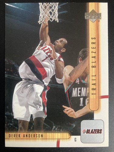 2001-02 Upper Deck Derek Anderson #361 Portland Trail Blazers | eBay