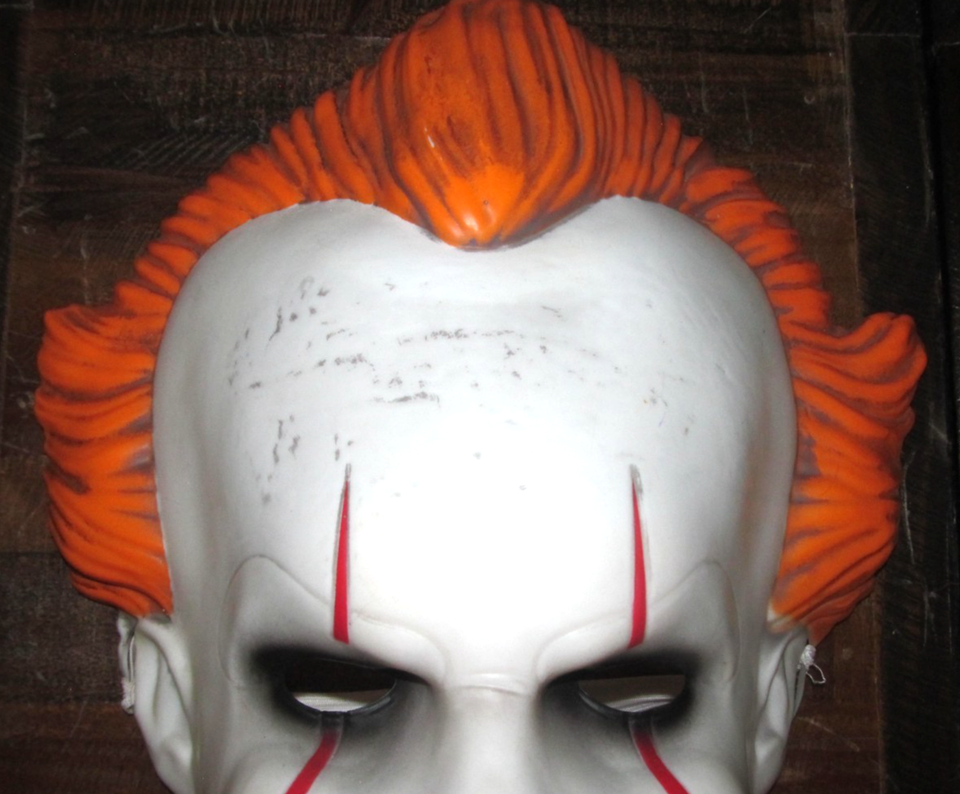 Pennywise Clown Mask Stephen King IT Halloween Theater Full Mask ...