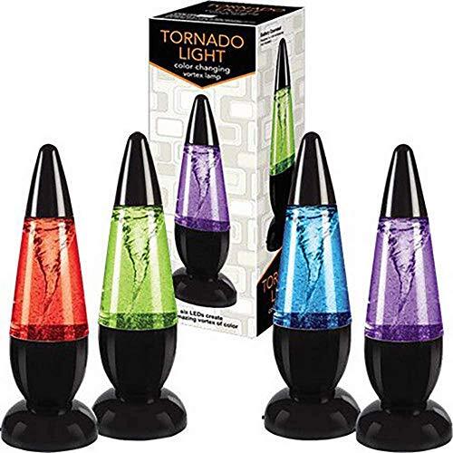 Tornado Lamp 10" LED Color Changing, Tornado Maker, Room Decor, Battery ...