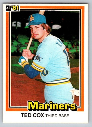 1981 Donruss - #283 Ted Cox | eBay