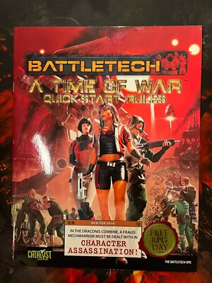 Catalyst Classic Batt Battletech/Shadowrun - Quick-Start Rules Flipbook (VG+) | eBay