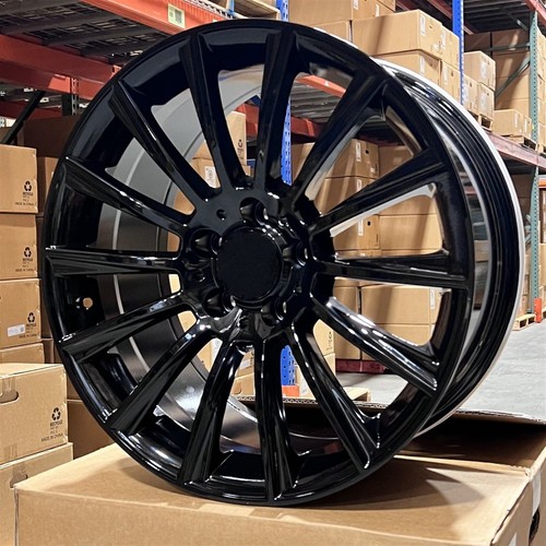 22" NEW GLE AMG STYLE BLACK WHEELS RIMS FITS MERCEDES BENZ GLE GLE350 ...