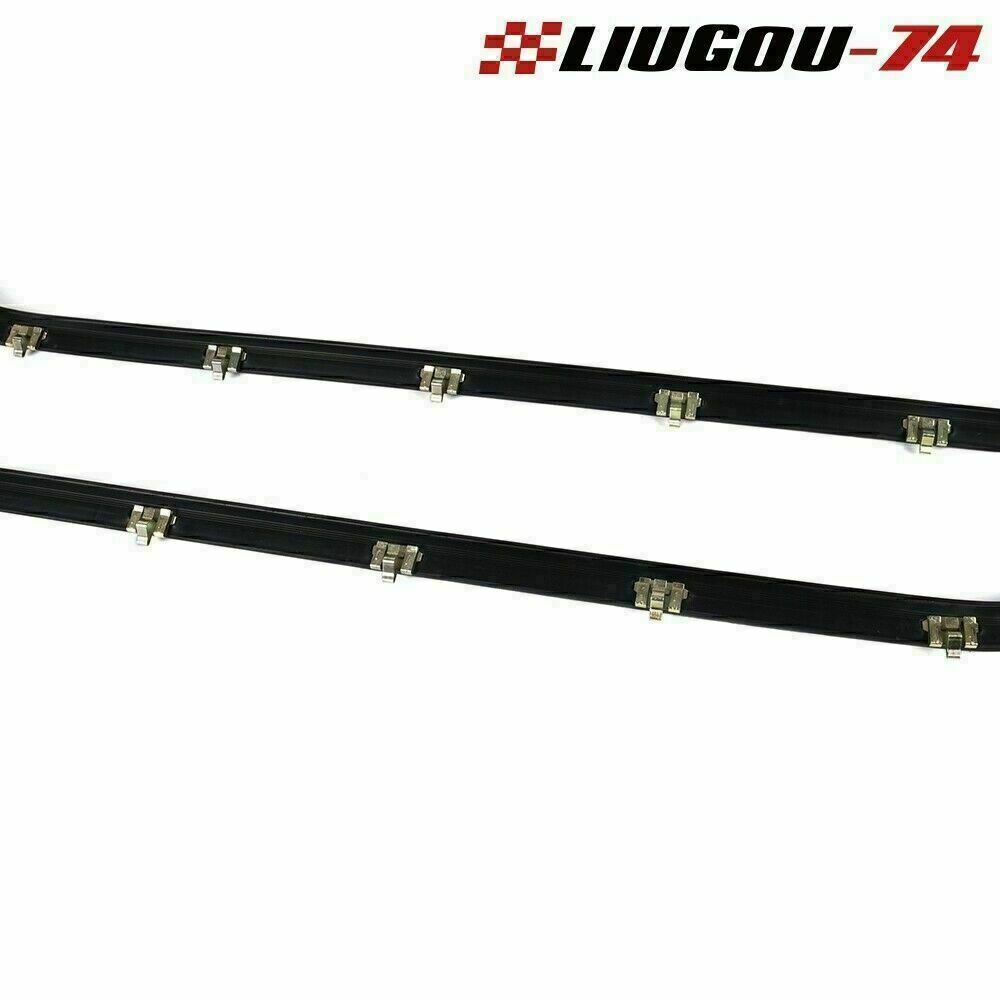 2X Outer Window Sweep Weatherstrip Seal Set Fit For Chevy GMC Pickup ...