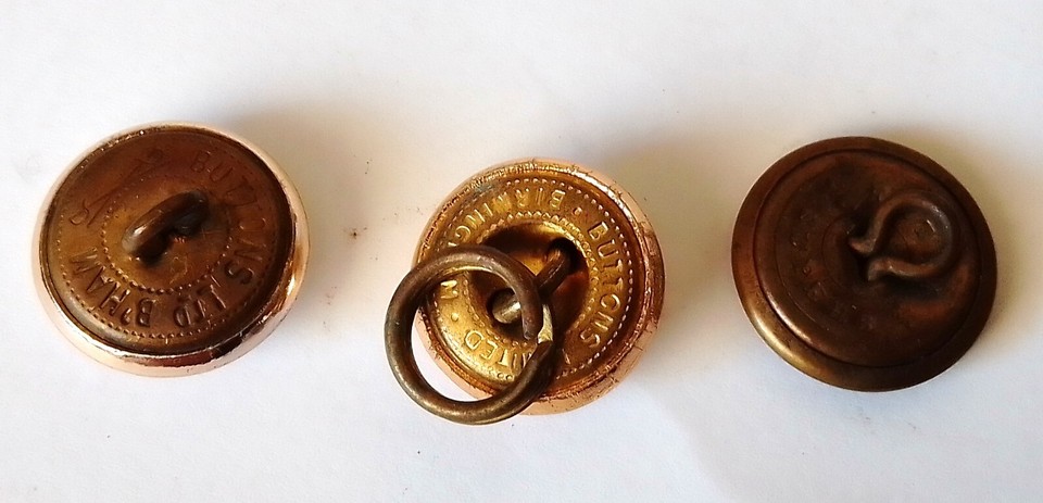 Three Scottish Highland Regimental Buttons | eBay UK