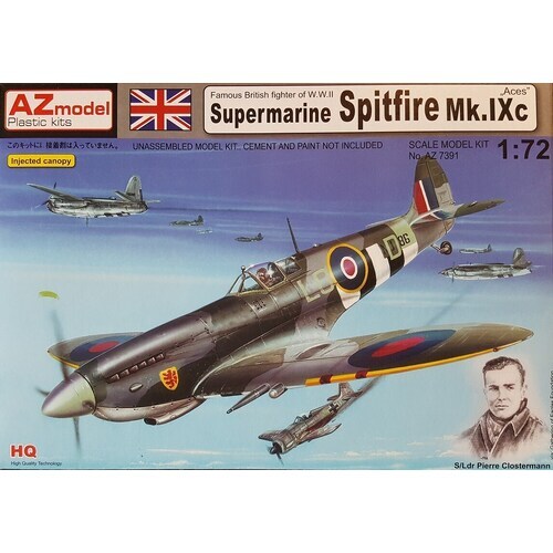 AZ Models 1/72 Spitfire Mk.IXC Aces Plastic Model Kit AZ7391 for sale ...