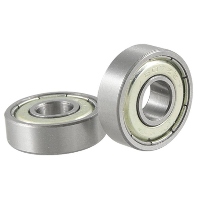 2 Pcs 607ZZ Miniature Dual Side Shielded Ball Bearings for sale online ...