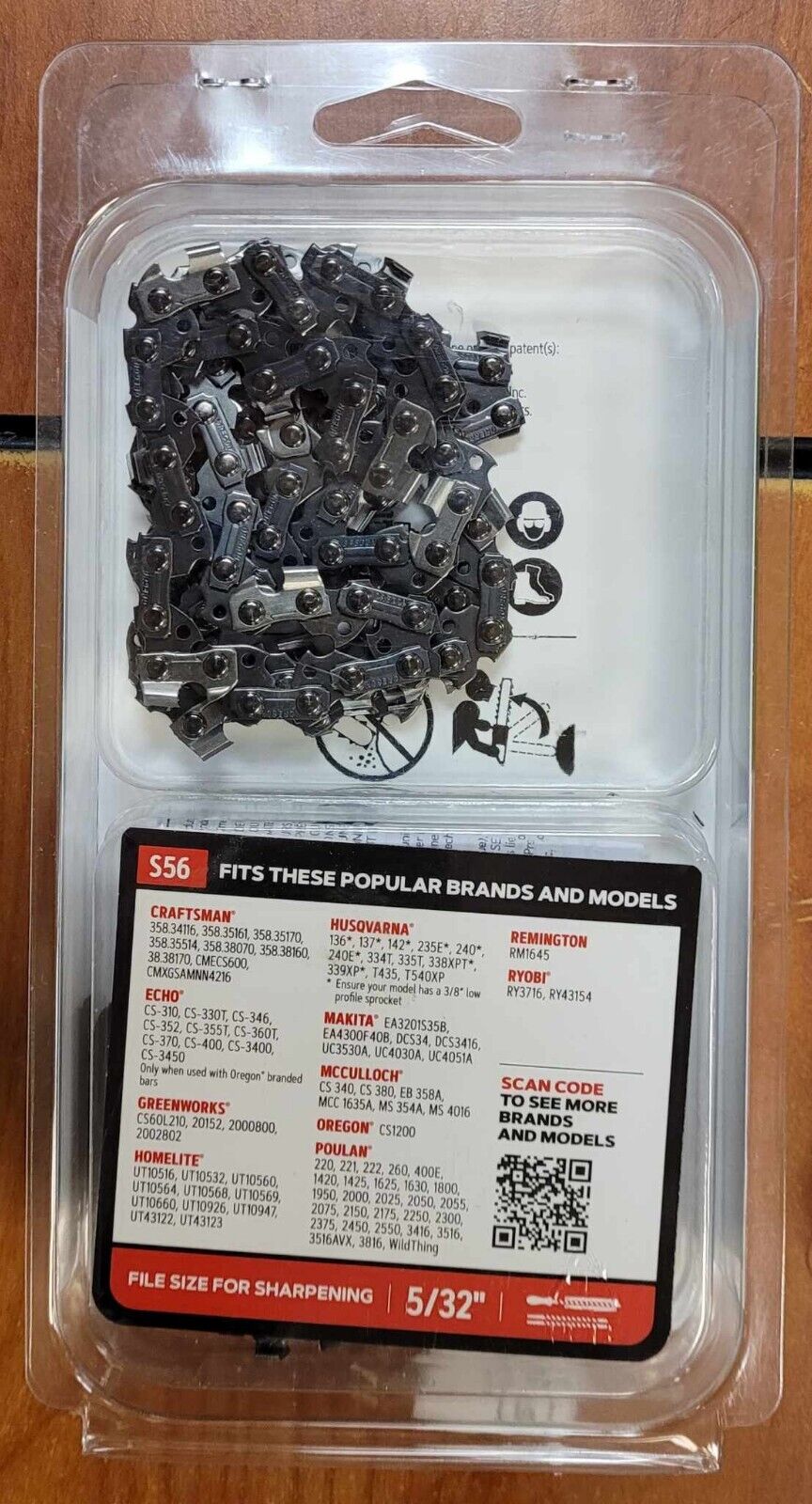 Oregon 16" Saw Chain S56 2-Pack Low Kickback - BRAND NEW! | eBay