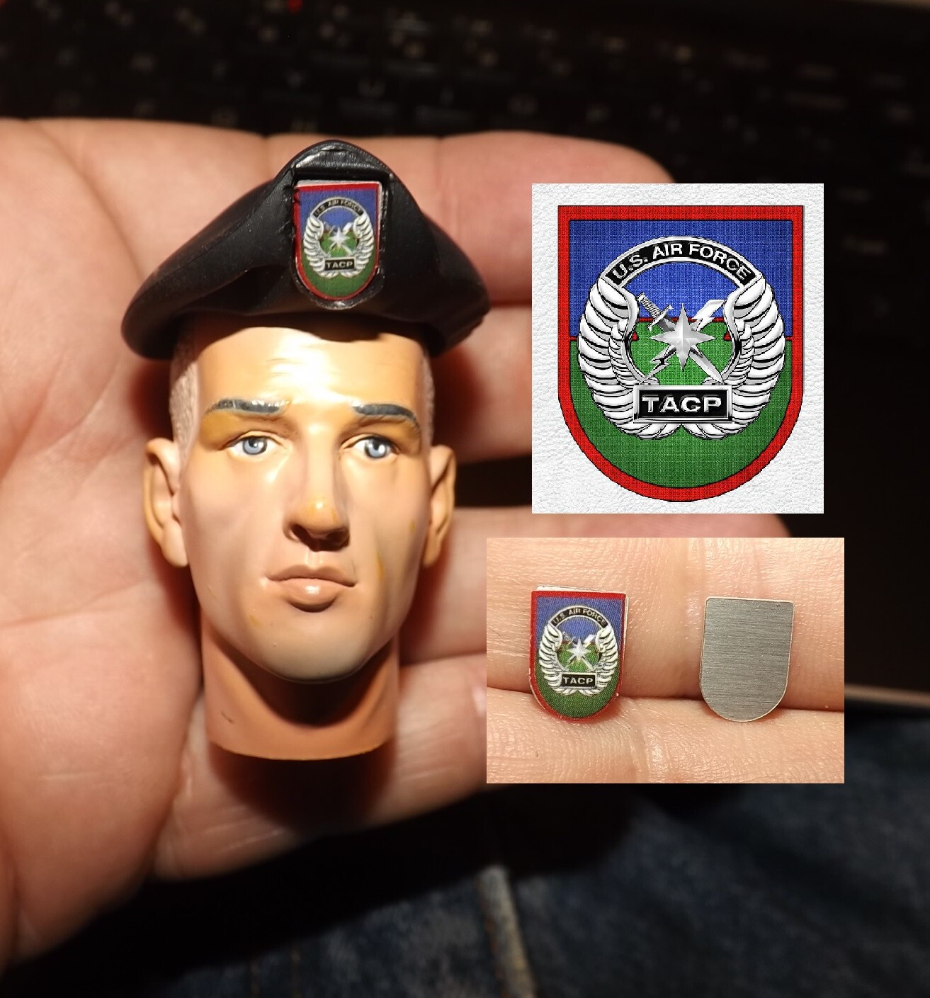 1/6th Scale fits GI Joe US Air Force TACP w/Badge/Flash Patch | eBay
