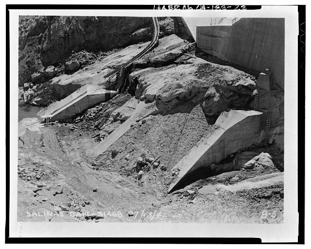 Salinas Dam,Santa Margarita,San Luis Obispo County,California,CA,HABS ...