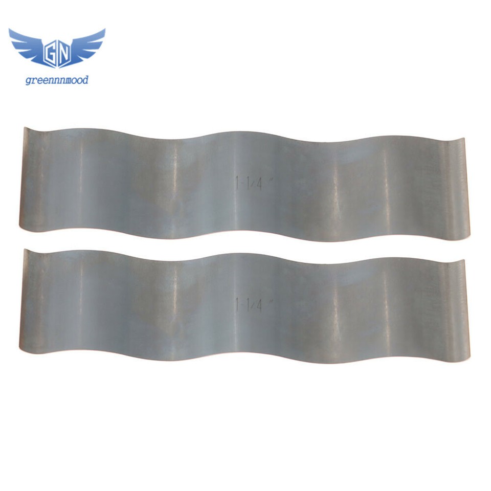 9 Pair Precise 1/8" Wavy Steel Parallel Parallels.0002" Hardened 18 Pcs ...