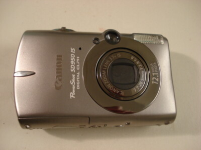 Very Nice Canon PowerShot SD950 IXUS 960 Titanium Digital Camera | eBay