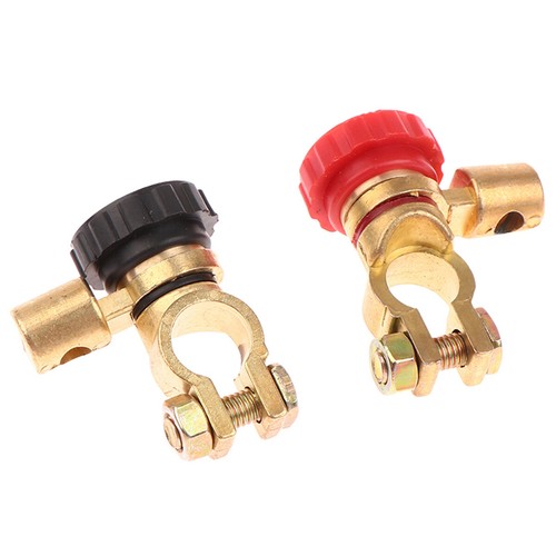 2PCS Car Battery Switch Quick Cut-off Disconnect Master Link Terminal ...