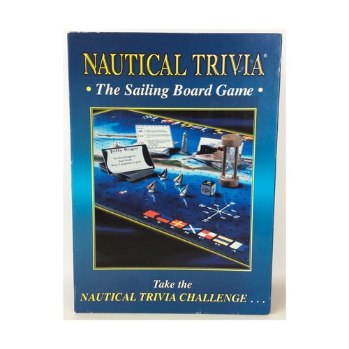 Nautical Trivia Board Game Nautical Trivia - The Sailing Board Game Box ...
