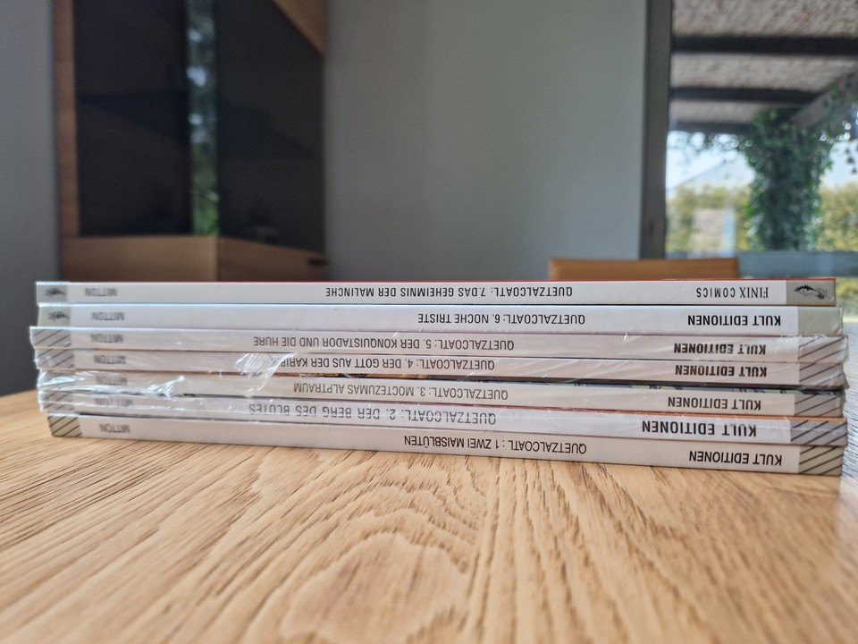 Quetzalcoatl - Band 1-7 komplett - Mitton - Kult Editionen & Finix ...