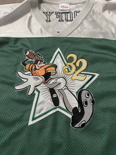 Vintage Disney's GOOFY #32 Football Sports Jersey Adult Size XXL ...