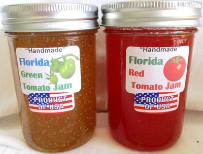 Florida Tomato Jam, 2 Delicious Handcrafted Flavors, Check Us Out! | eBay