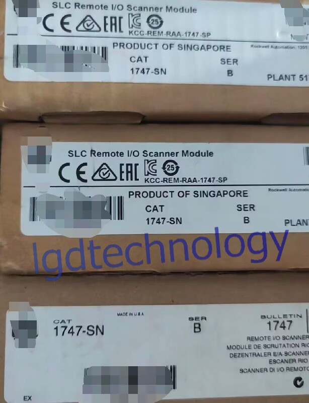 1PC 1747-SN SLC Remote I/O Scanner Module 1747SN | eBay