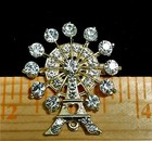 FERRIS WHEEL Rhinestone CIRCUS Amusement THEME Park Eiffel Tower ...