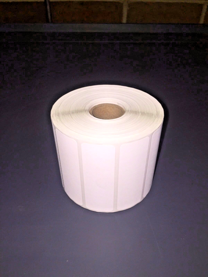 20 Rolls of 3" x 1" Labels 1375 Zebra Direct Thermal Eltron Roll Label ...