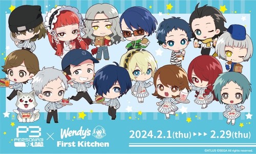 PERSONA 3 RELOAD Ken Amada [P3R x Wendy’s Collabo Limited] Tin Badge ...