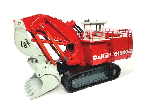 O&K RH200 Mining Front Shovel - Auto Russia 1:50 Scale Diecast Model | eBay