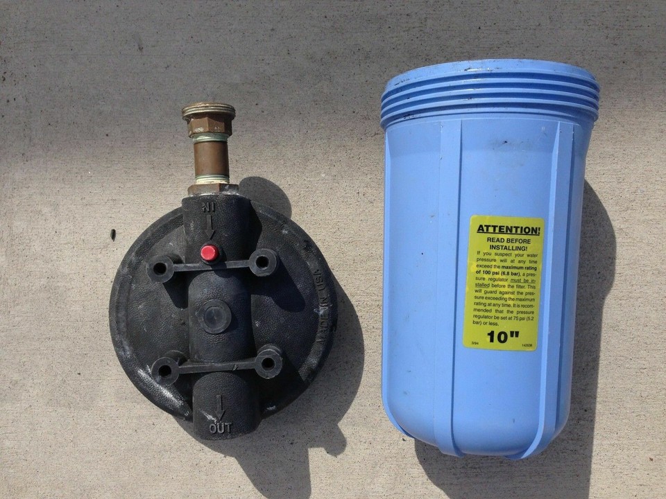 Everpure 10" Big Blue Housing EpBp Big Bowl Drop In Water Filter 5098 ...