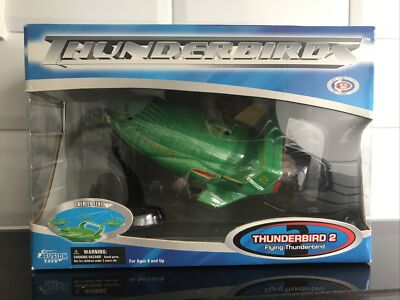 Fusion Toys Thunderbird 2. Flying Thunderbird | eBay UK