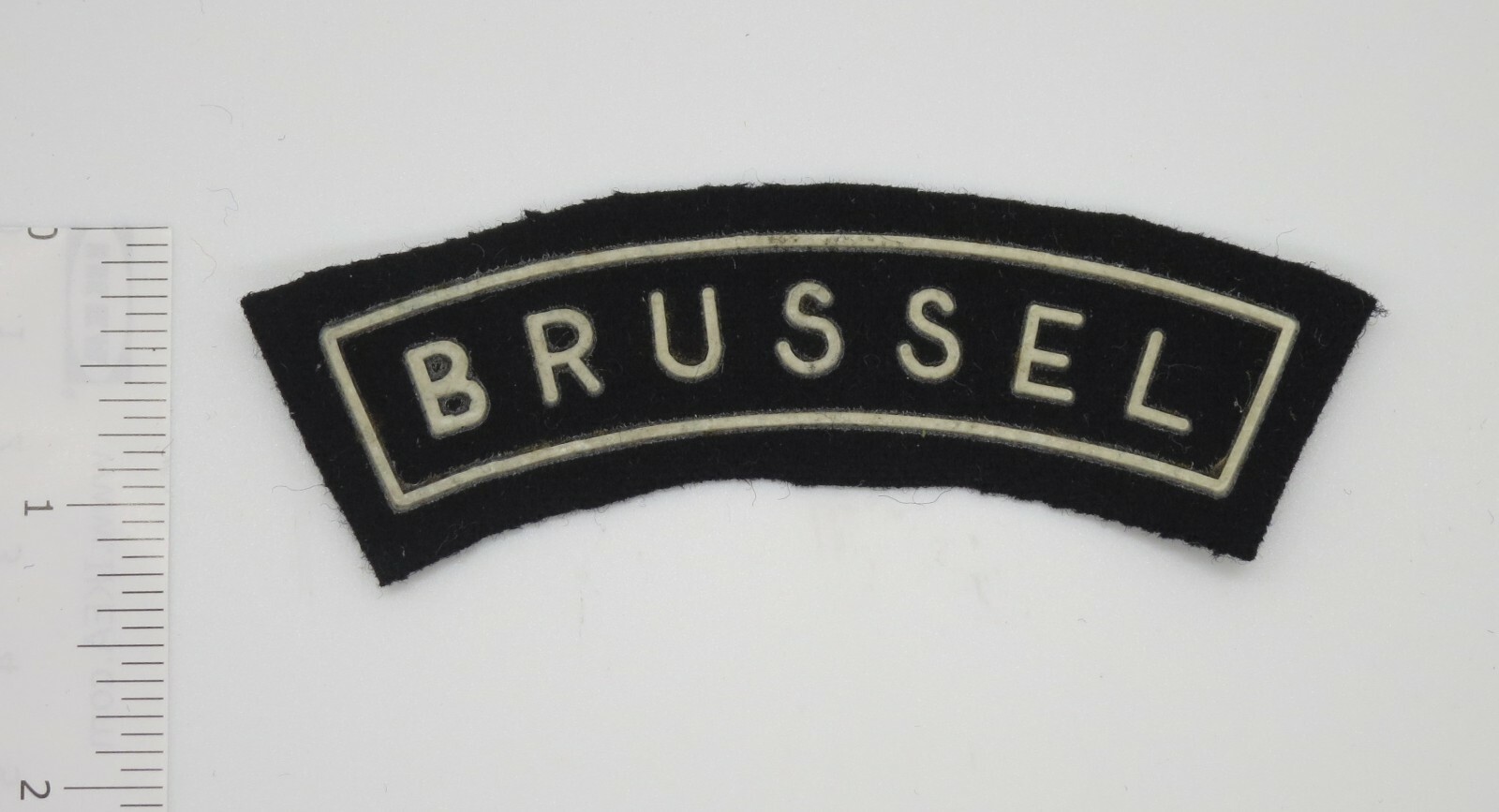 BRUSSEL BELGIUM BELGIAN POLICE Shoulder TAB PATCH Vinyl Original ...