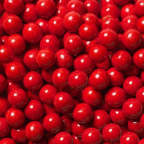 Red Candy Chocolate covered Color It Candy Sixlets 2 lbs Cake Party ...