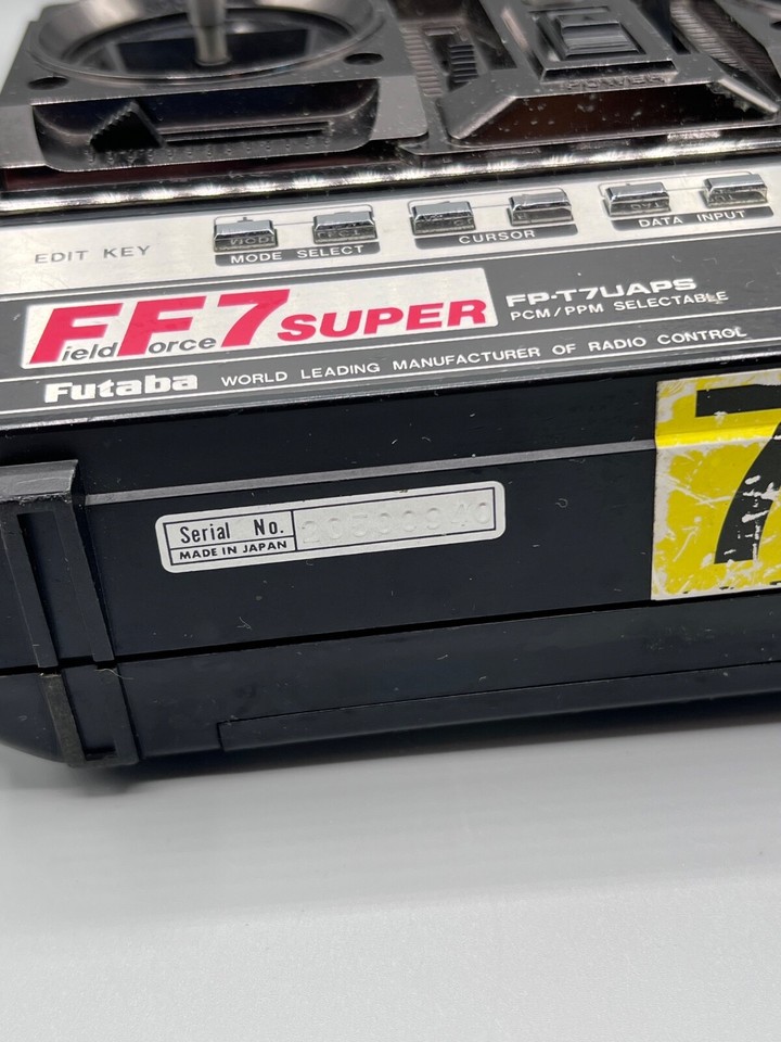 Vintage Futaba FF7 Super FP-T7UAPS PCM 1024 Transmitter RC Radio ...