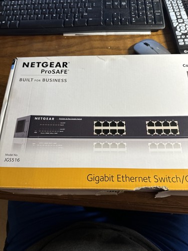 NetGear ProSafe (JGS516) 16-Ports Rack-Mountable Switch 606449036398 | eBay