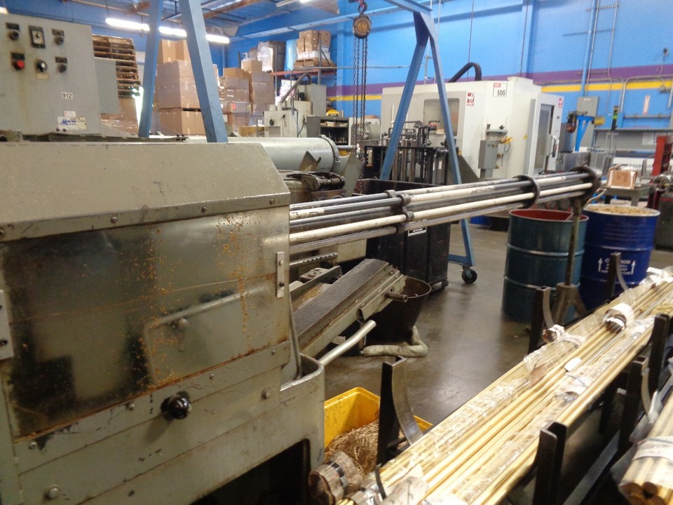 7/16 Acme Gridley screw machine with stop spindle and threading Serial ...