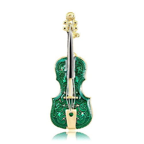 Retro Elegant Brooches Cute Musical Instrument Jewelry Gift K9M89391 ...