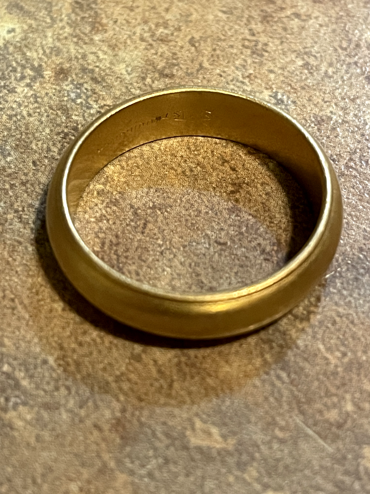 Solid 14K Gold Ring - 6.6+ Grams - Approx Size 8.5 - Reuse or Recycle ...