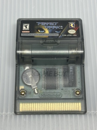 Perfect Dark Nintendo Gameboy Color GBC Authentic Tested Working Nice ...
