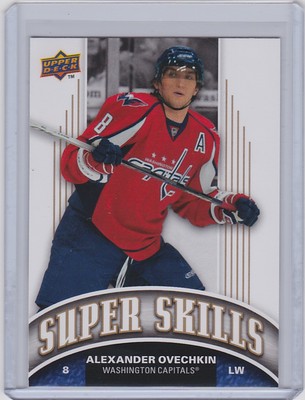 2008-09 UPPER DECK ALEX OVECHKIN UD SUPER SKILLS CAPITALS | eBay