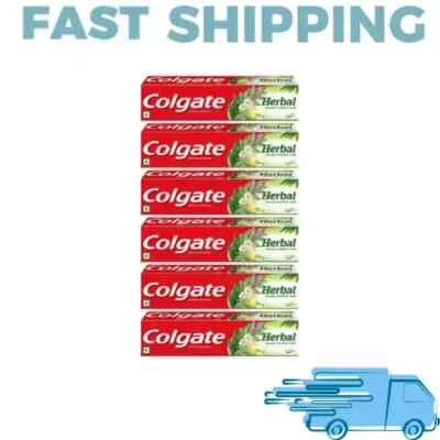 6X Colgate Herbal Fluoride Toothpastes Eucalyptus,Myrrh,Sage ...