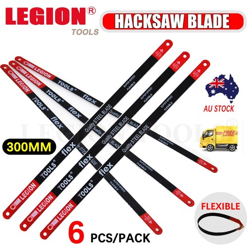12" 300mm Hacksaw Blades Bi-metal Steel 18TPI Bendable Hand Saw Blades ...