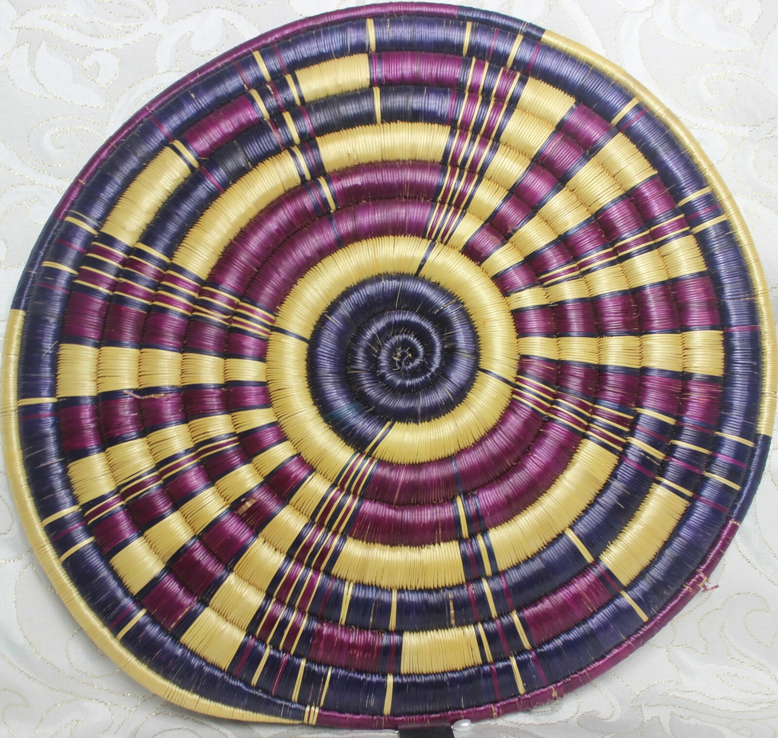 Colorful Fine Weaved Straw Round Place Mat | eBay