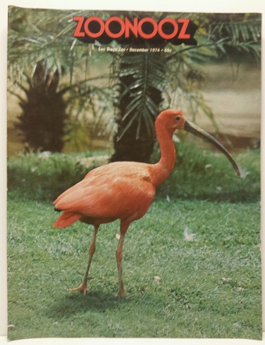 ZOONOOZ San Diego Zoo News Magazine Back Issue December 1974 | eBay