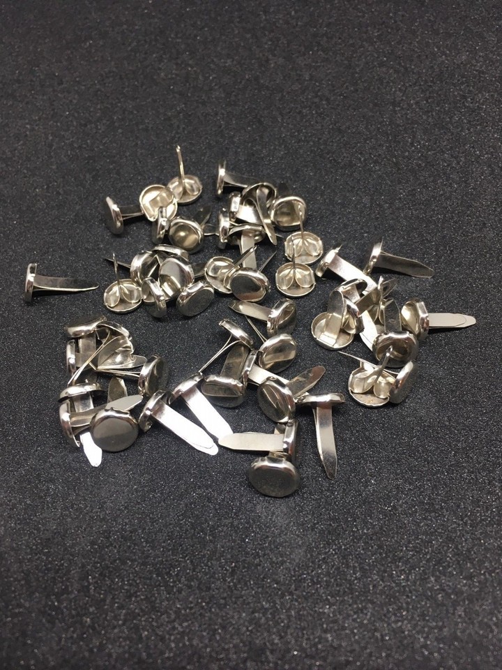 Paper Fasteners Silver Plated 13mm 20mm 25mm 30mm 40mm 50mm Split Pin ...