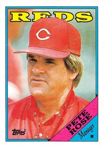 1988 Topps #475 Pete Rose Cincinnati Reds 🔥⚾🔥 | eBay